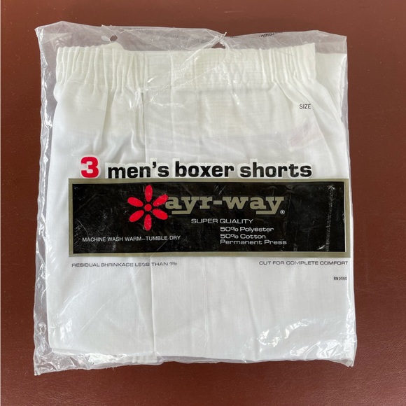 Vintage | Underwear & Socks | Vintage Ayr Way Mens Boxer Shorts New Old ...